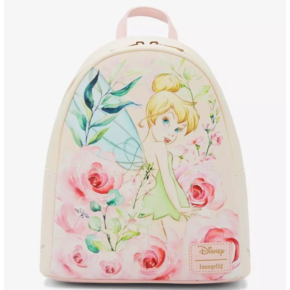 Loungefly | Bags | Nwt Loungefly Disney Peter Pan Tinker Bell Roses ...
